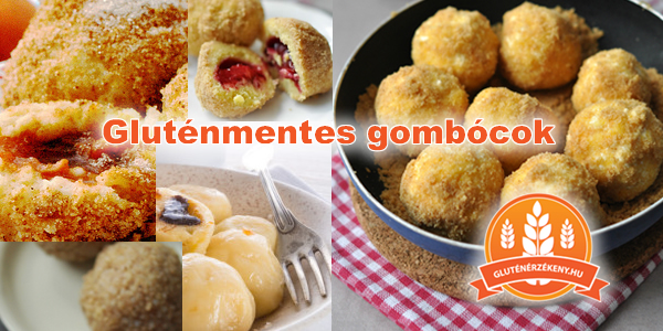 Gluténmentes gombóc recept gyűjtemény - túrós, szilvás, barackos