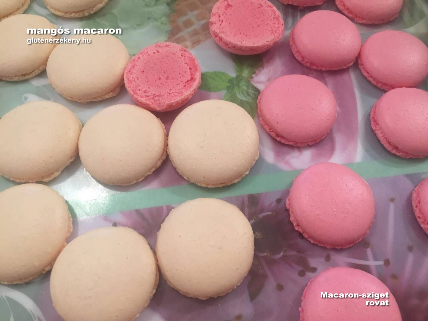 Mangós gluténmentes macaron recept - macaron sziget rovat
